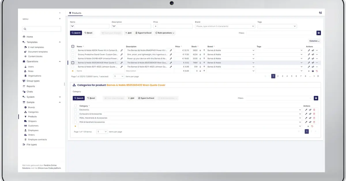 Low-code software toepassingen | Silicon Low Code