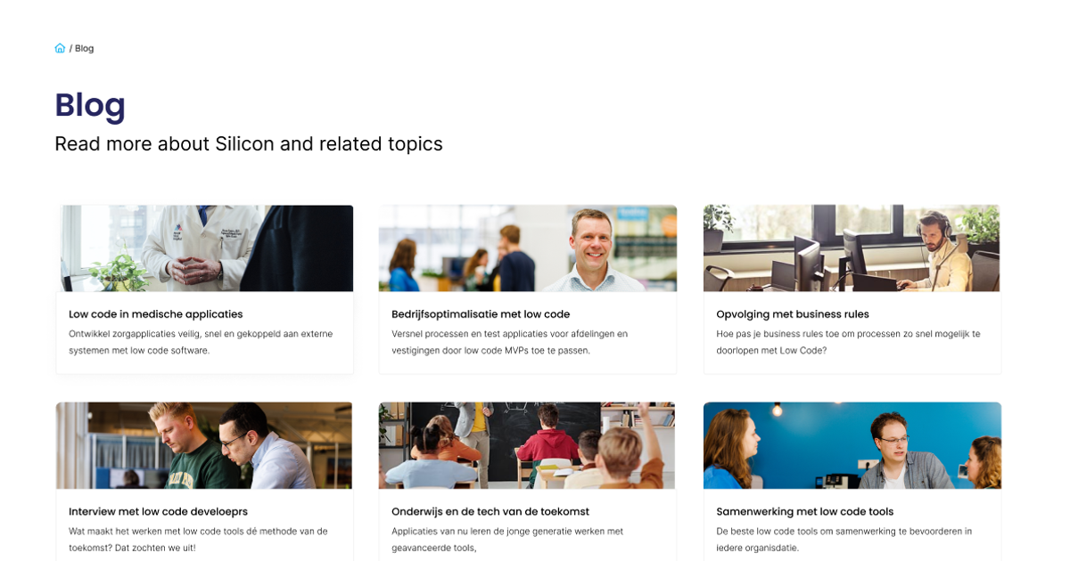 Low-Code blog | Silicon Low Code